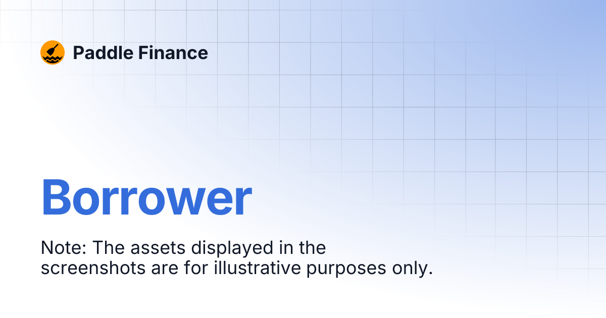 Borrower | Paddle Finance